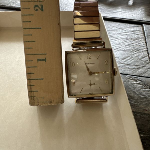 Vintage Hamilton Menâ s Watch Swiss 10K RGP Bezel | WatchCharts Marketplace