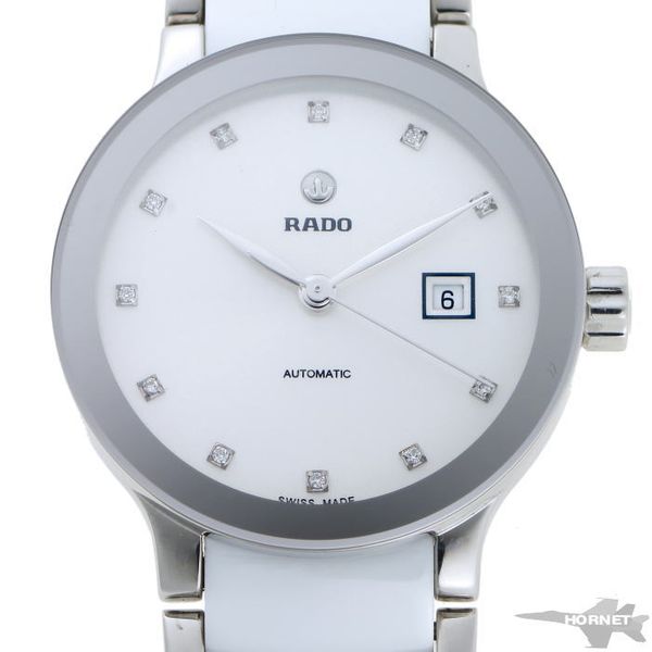 RADO Rado Centrix Diamond Automatic R30027732 / 561.0027.3 Silver Dial ...