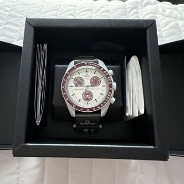 OMEGA x Swatch Speedmaster MoonSwatch Pluto | WatchCharts Marketplace