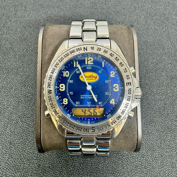 Breitling Academy Pluton Navitimer A51038 Limited Edition Analog ...