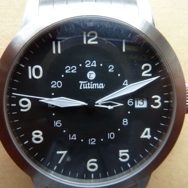 Tutima FX, UTC, Ref. 632-04, 2. Time zone, excellent condition ...