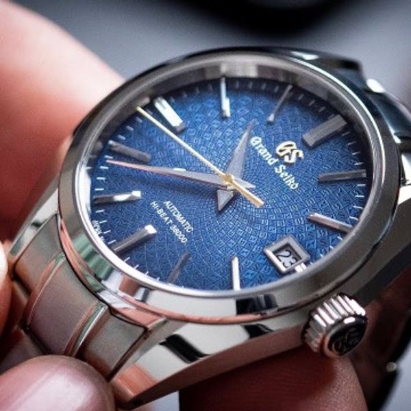 Grand Seiko SBGH267 blue 20th anniversary | WatchCharts Marketplace