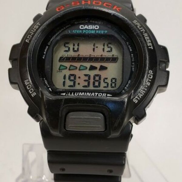 VTG 90s CASIO G-SHOCK ILLUMINATOR 1199 DW-6600 MADE IN KOREA very good ...