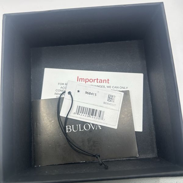 Bulova Jet Star Precisionist 96B415 Sapphire Crystal Gray Dial 262kHz ...