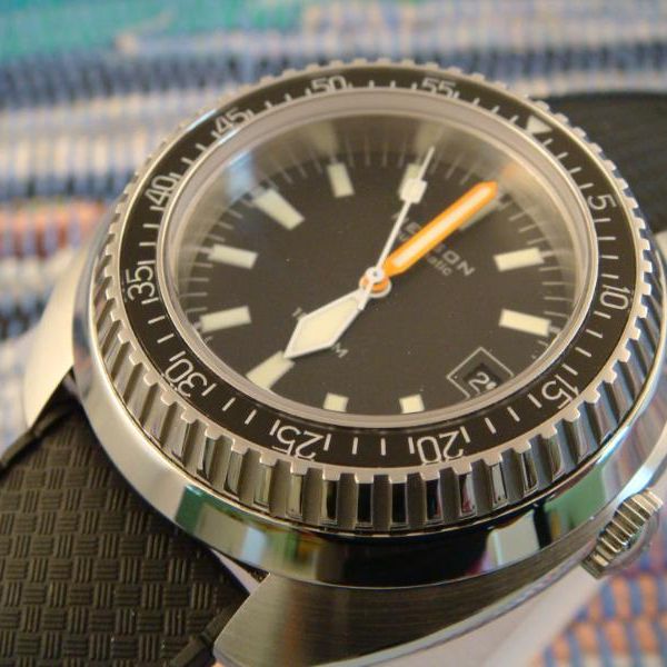 Fs: Helson Turtle black dial. | WatchCharts Marketplace