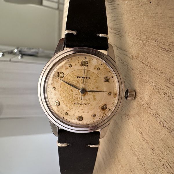 Zenith bumper Vintage Anni 40-50 Movimento 133 Funzionante 35mm ...