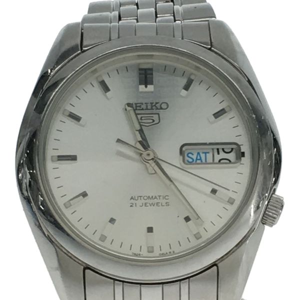 [Used] SEIKO SEIKO 5 AUTOMATIC 21 JEWELS / Self-winding watch / 7S26-01V0 [Clothing accessories ...