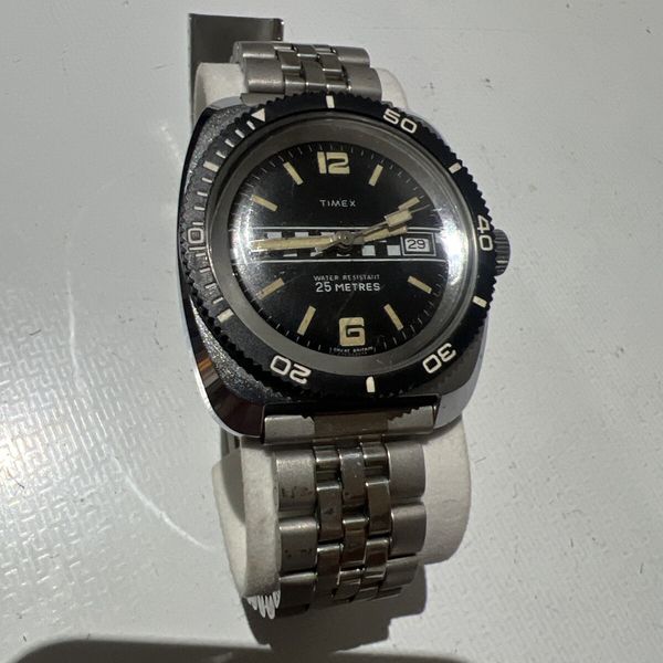 Vintage Timex MOTOR SPORTS Watch - 1970â s TIMEX RALLY Wristwatch ...