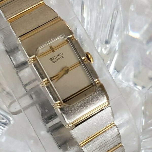 Vintage Two-Tone SEIKO Quartz Model 2E20 - 5030 Watch | WatchCharts