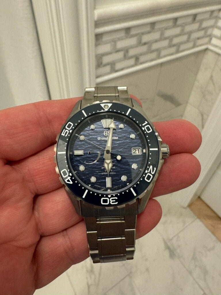 FS: GRAND SEIKO TITANIUM DIVER SLGA023 - FULL SET/EXCELLENT CONDITION ...
