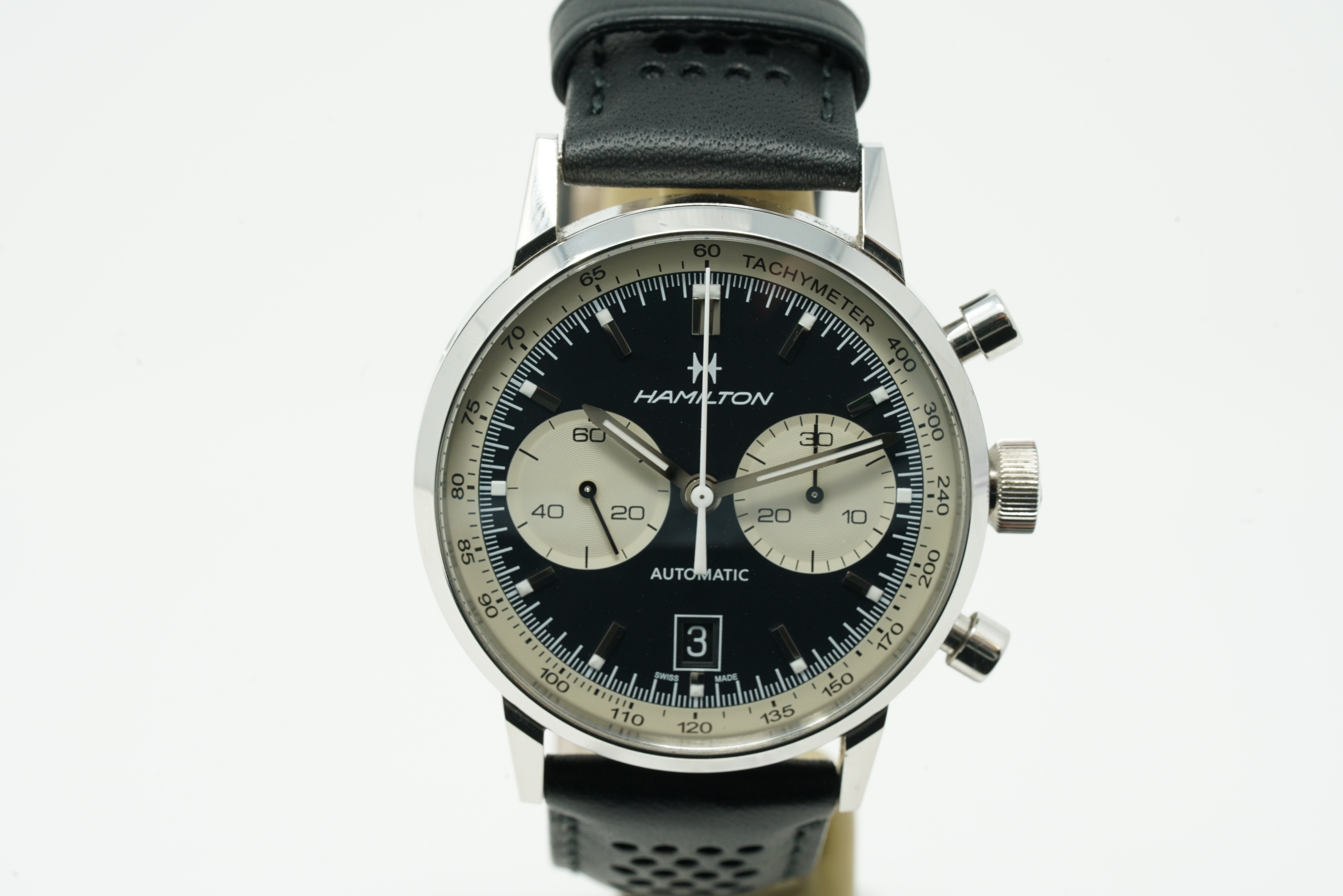 FS: Hamilton Intra-matic Auto Chrono Reverse Panda Limited Edition ...