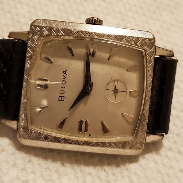 Vintage Bulova M3 Hand Wind Rare Art Deco Case Running | WatchCharts ...