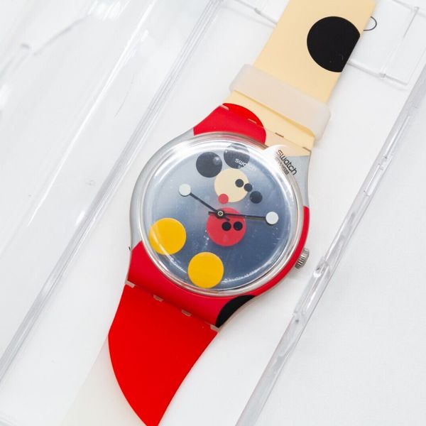 Swatch X Damien Hirst Disney Mickey Limited Edition Watch Multicolor ...