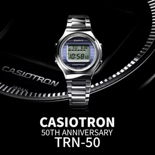 Casio Casiotron 50th Anniversary Re-Launch TRN50-2A - READY TO SHIP ...