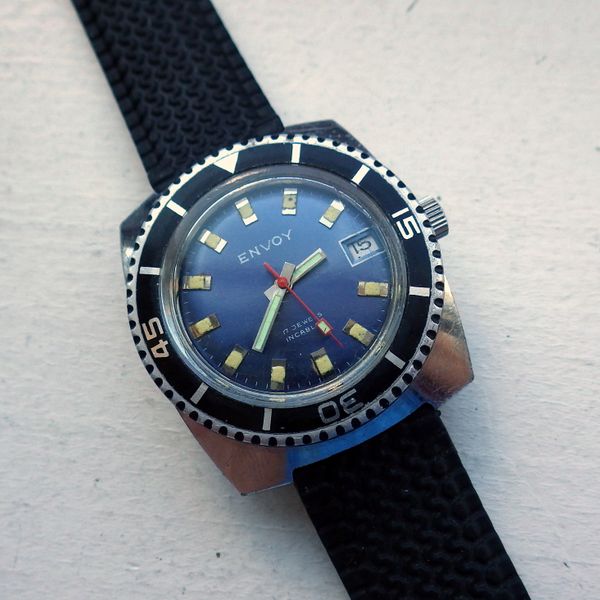 [WTS] Chunky 1960s Envoy Divers Watch - Manual Wind - Serviced ...