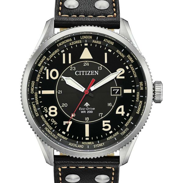 Citizen Promaster Nighthawk Perpetual World Time Men's Watch - BX1010 ...