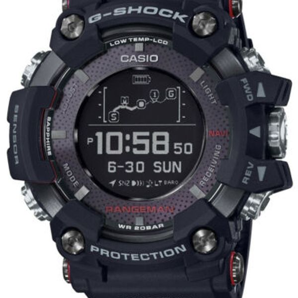 Casio G-Shock Rangeman Solar GPS Navigation Bluetooth Men's Watch ...
