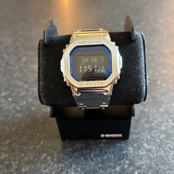 Casio G-Shock Full Metal Wristwatch GMW-B5000D-2ER with Casio G-Shock ...
