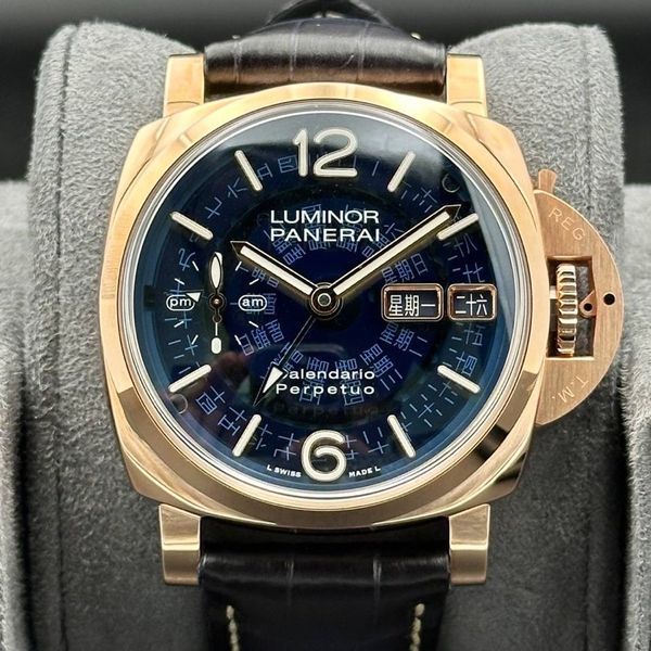 PAM01569 Panerai Luminor Rose Gold Luminor Calendario Perpetuo ...