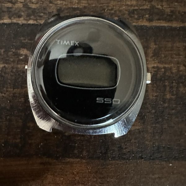 Vintage 1970s Timex SSQ Digital Mens H Cell Wristwatch Tested ...