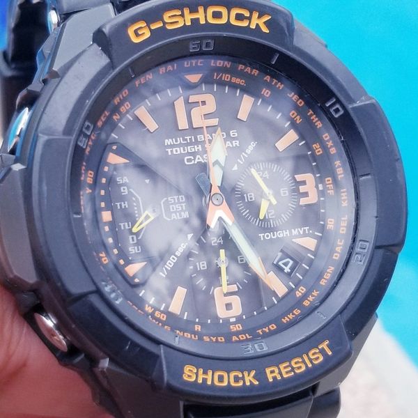 â Casio GW-3000B-1AJF G-SHOCK SKY COCKPIT Tough Solar Radio Controlled ...