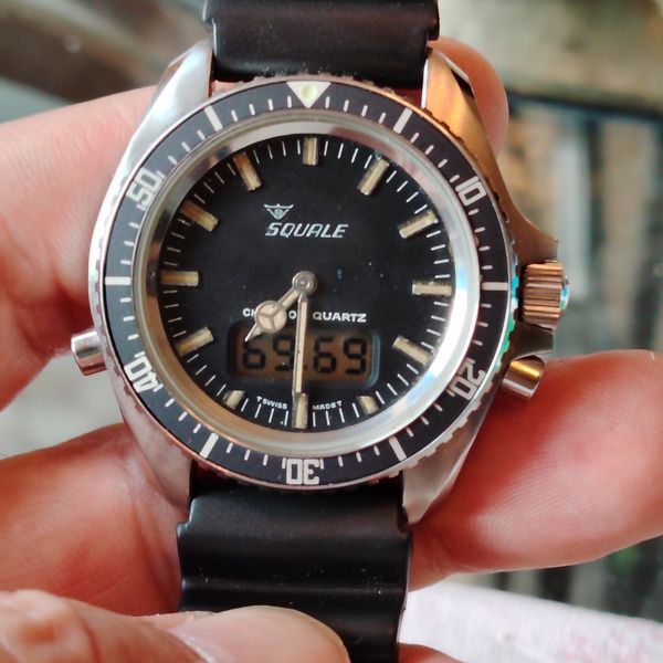 Vintage Diver Squale Quartz 200m. | WatchCharts Marketplace