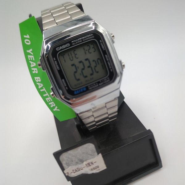 Casio BASIC DIGITAL Casio Basic Digital A178WA-1A A178W | WatchCharts Marketplace