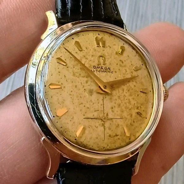 Vintage Omega Seamaster Cal 344 Bumper Automatic Mens Watch. Runs Well ...