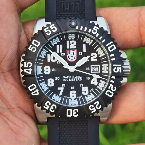 Luminox Navy Seal Steel Colormark 3150 Quartz Man's Watch Military ...