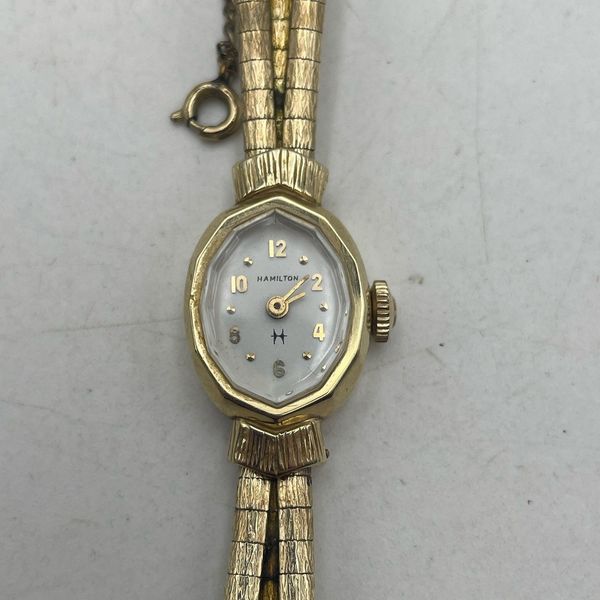 Hamilton 14K Gold Watch Face | WatchCharts Marketplace