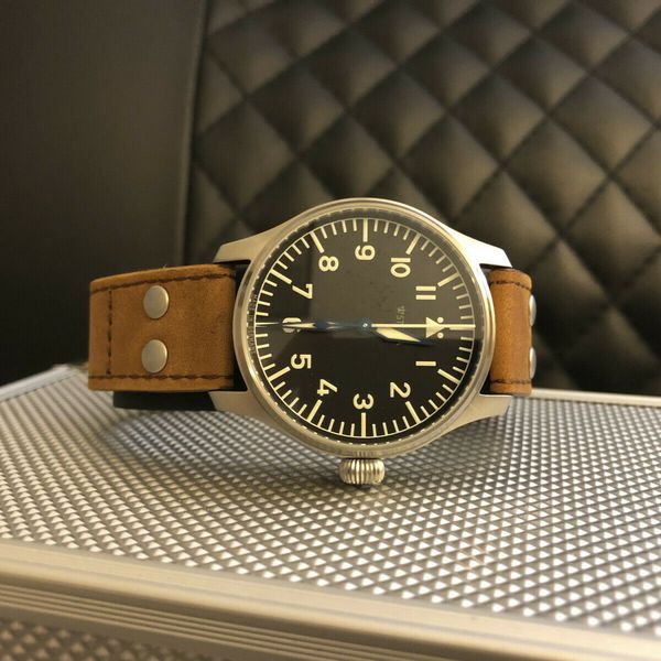 Brand New STOWA FLIEGER CLASSIC 40 – Iconic Pilot’s Watch – Logo/No ...