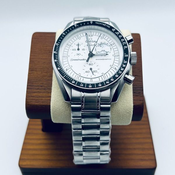 Omega + Swatch MoonSwatch MISSION TO THE MOONPHASE METAL MOD ...