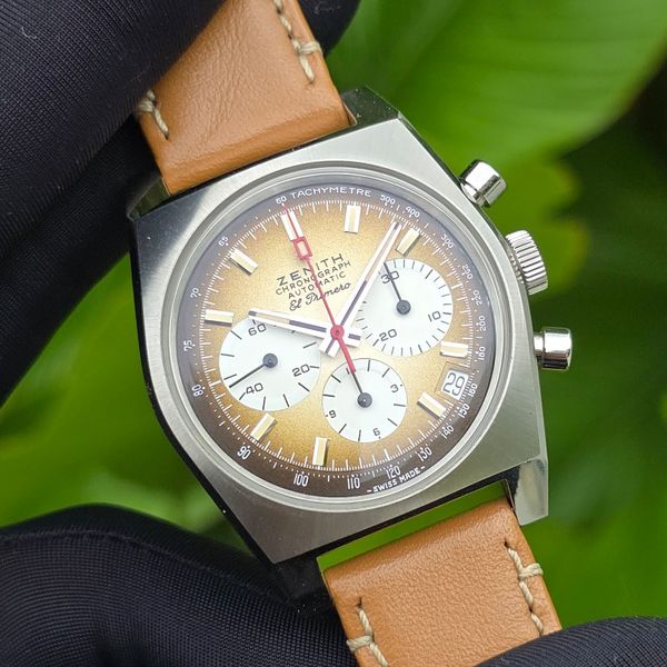 [FULL LOCAL SET!] ZENITH CHRONOMASTER REVIVAL EL PRIMERO A385 A384 REF ...