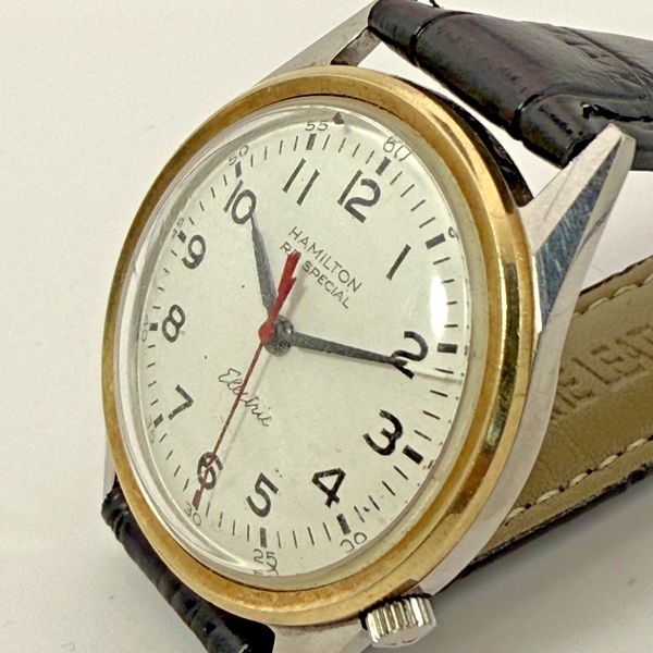 VINTAGE MEN'S HAMILTON RAILROAD SPECIAL WRIST WATCH, CAL. 505, Needs ...