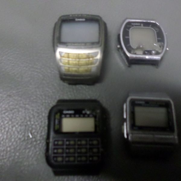 VINTAGE LOT OF 14 CASIO & OTHERS LED QUARTZ WATCHES - AS FOUND - AS IS ...