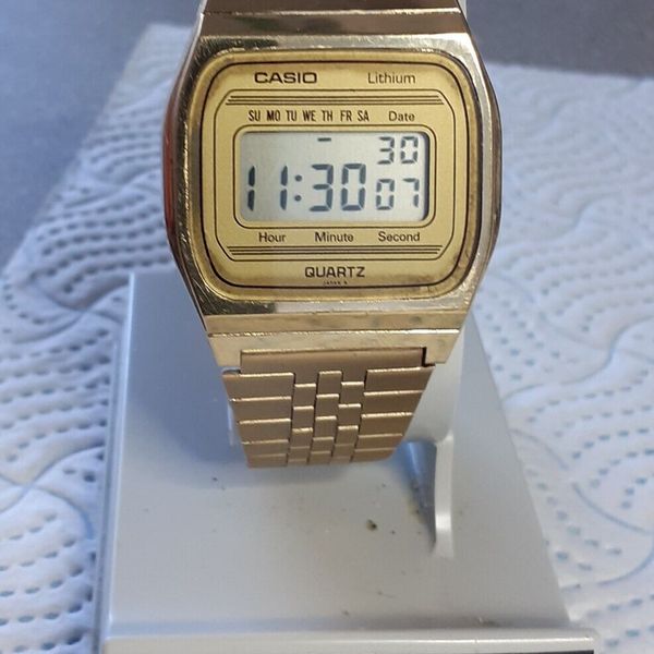 Mens Vintage Casio LCD Watch. Model B816G. Japan Model | WatchCharts ...