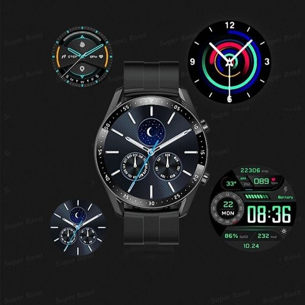 Magnetic Smart Watch Men Women Fitness Tracker Heart Rate Sport Watch ...