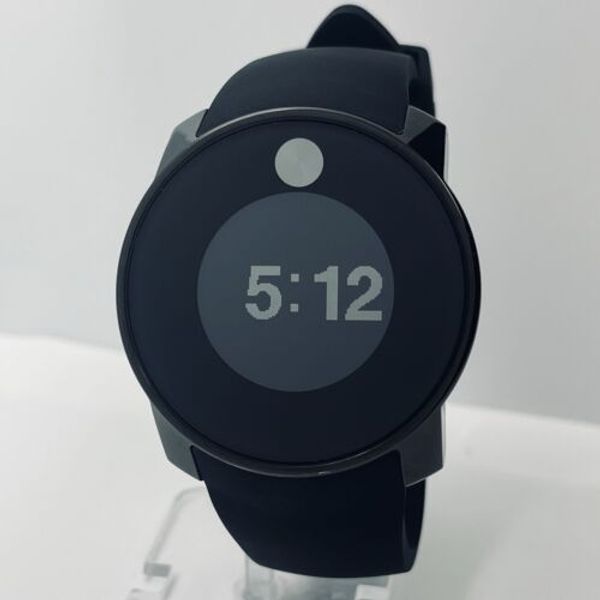 Movado BOLD TOUCH II Men Black Digital Multi-Function 45mm Swiss Watch ...