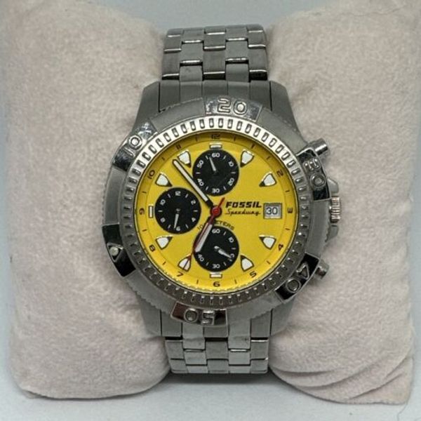 Fossil Speedway CH2351 Mens Stainless Steel Analog Dial Quartz ...