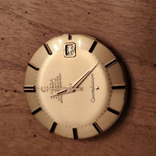 OMEGA CAL. 561 FOR CONSTELLATION PIE PAN 168.005 168.002 18k PIE PAN ...