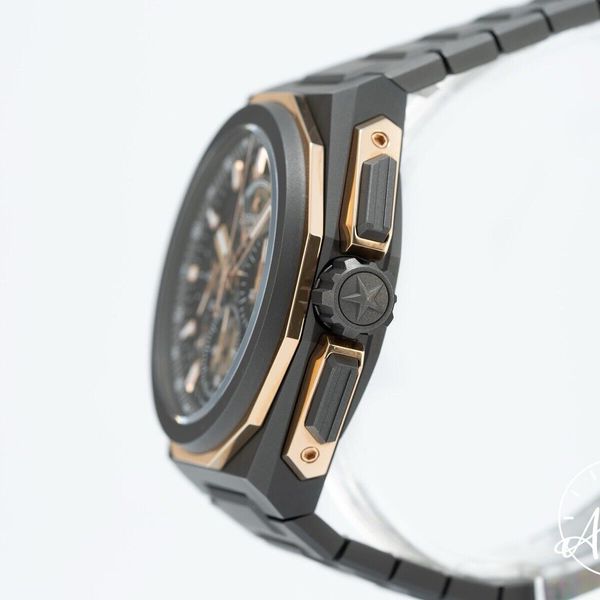 *Rare* NEW Zenith Defy Extreme Chronograph 18K Rose Gold & Titanium ...