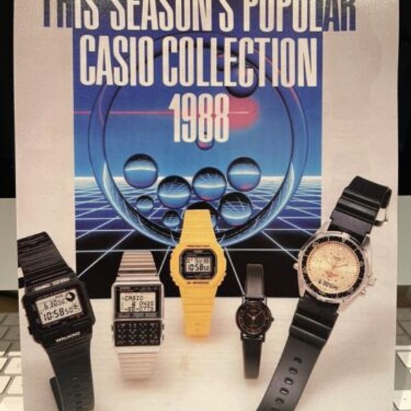 Casio Poster 1988 | WatchCharts