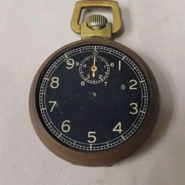 Elgin 582 Jitterbug A-8 Military Watch Stopwatch 1943 US Army WWII ...
