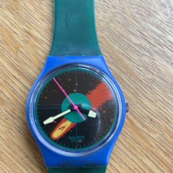 VINTAGE - "Halley's Comet" Swatch Watch | WatchCharts