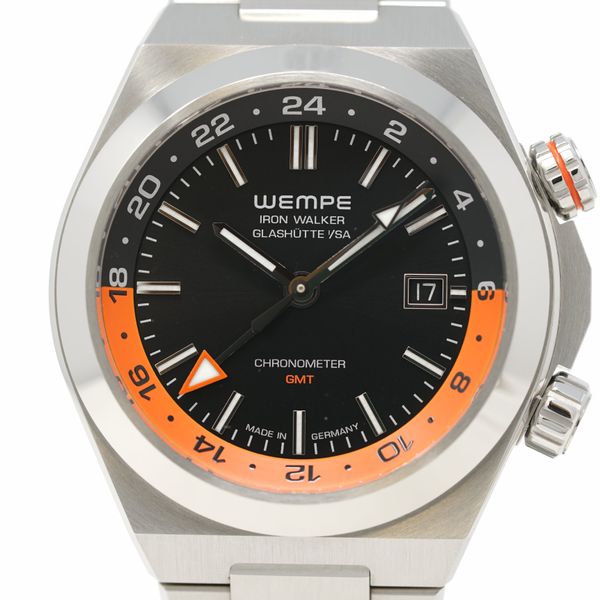 [$2,899 USD] FS: Pre-Owned Wempe Iron Walker Automatic GMT WI250002 ...