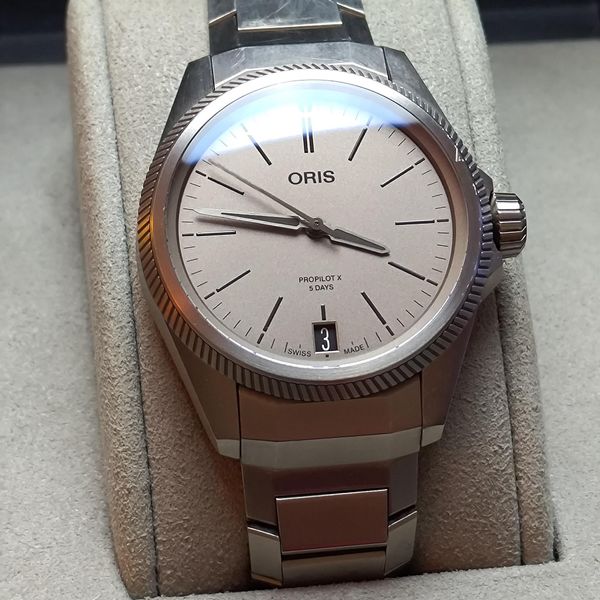 [WTS] Oris ProPilot X Cal 400 Gray Dial Titanium - $2,100 | WatchCharts ...