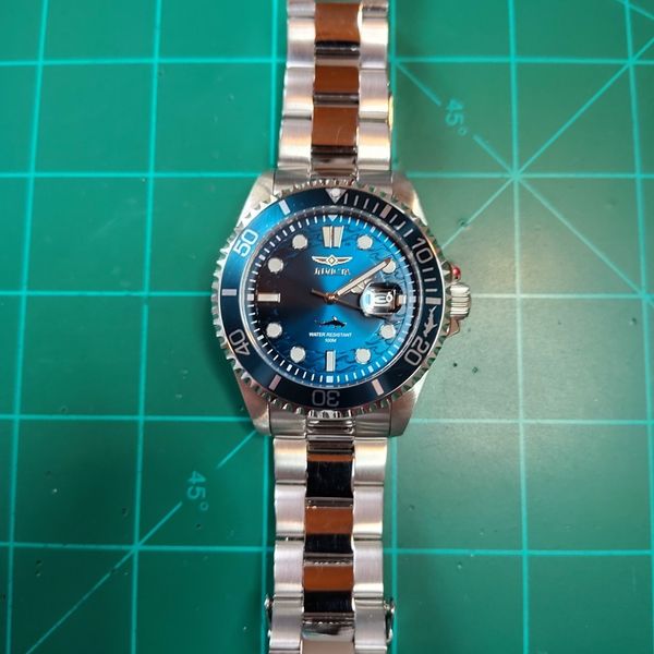 Invicta 30018 Pro Diver Men 43mm Stainless Steel Quartz Watch - Silver ...