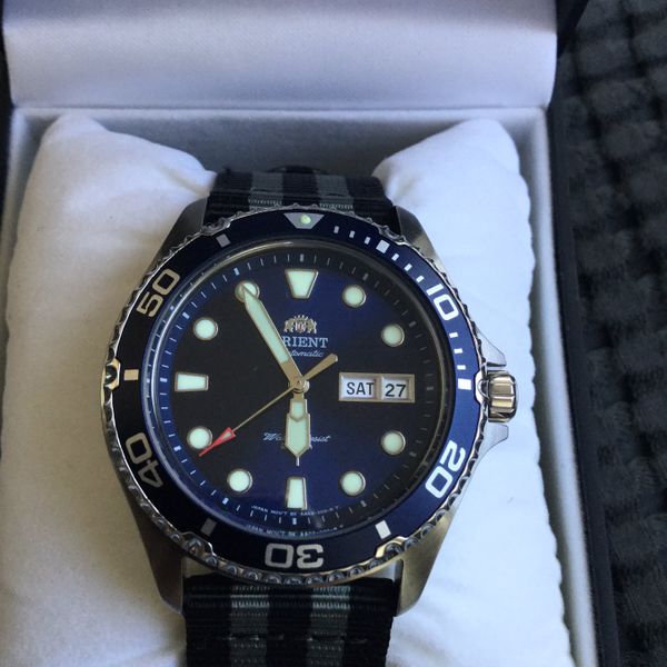Orient Ray II Blue | WatchCharts Marketplace