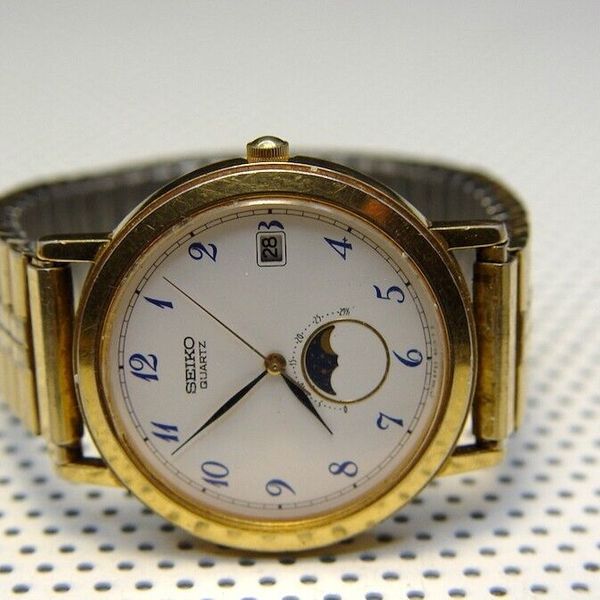 Men's Seiko 6F22-8029 Moon Phase Watch | WatchCharts Marketplace