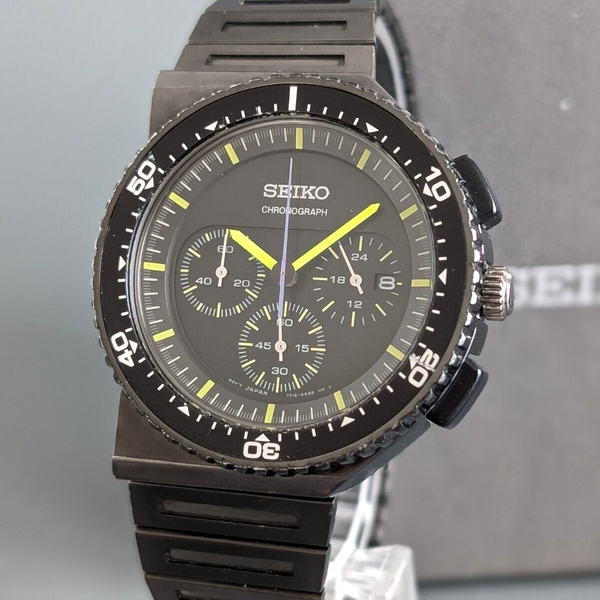 Seiko Giugiaro 7T12-0AV0 Men's Watch Chronograph Quartz Limited 2500 w ...